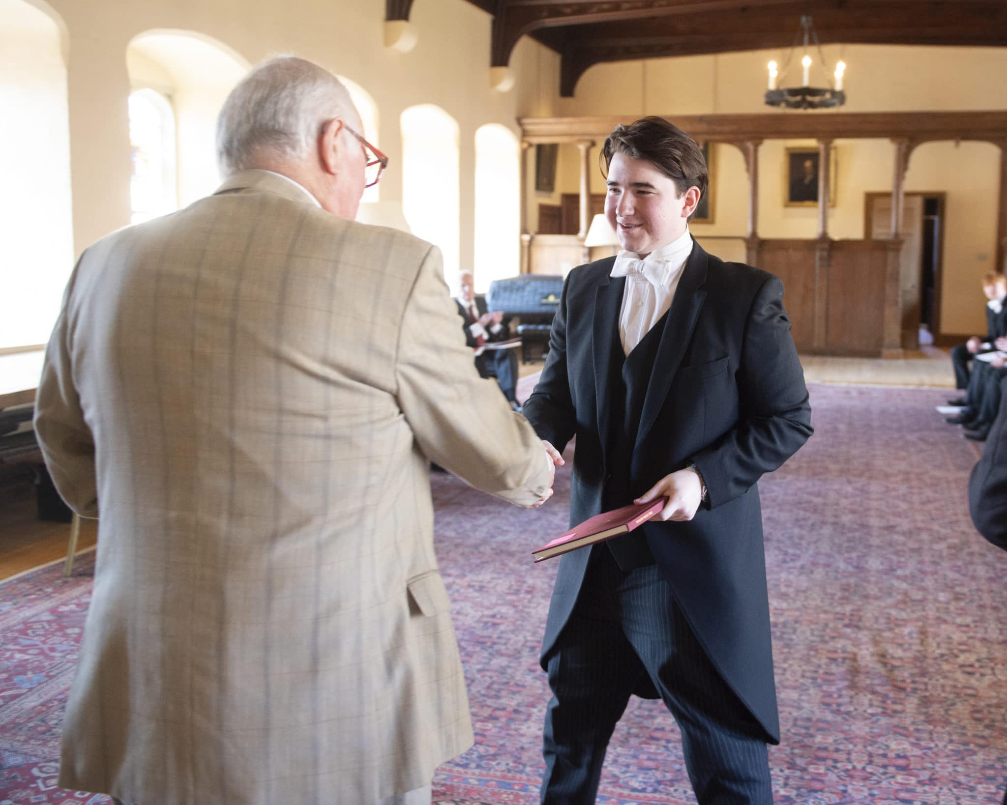 A Special Guest for Eton's Orwell Award Holders - Eton College