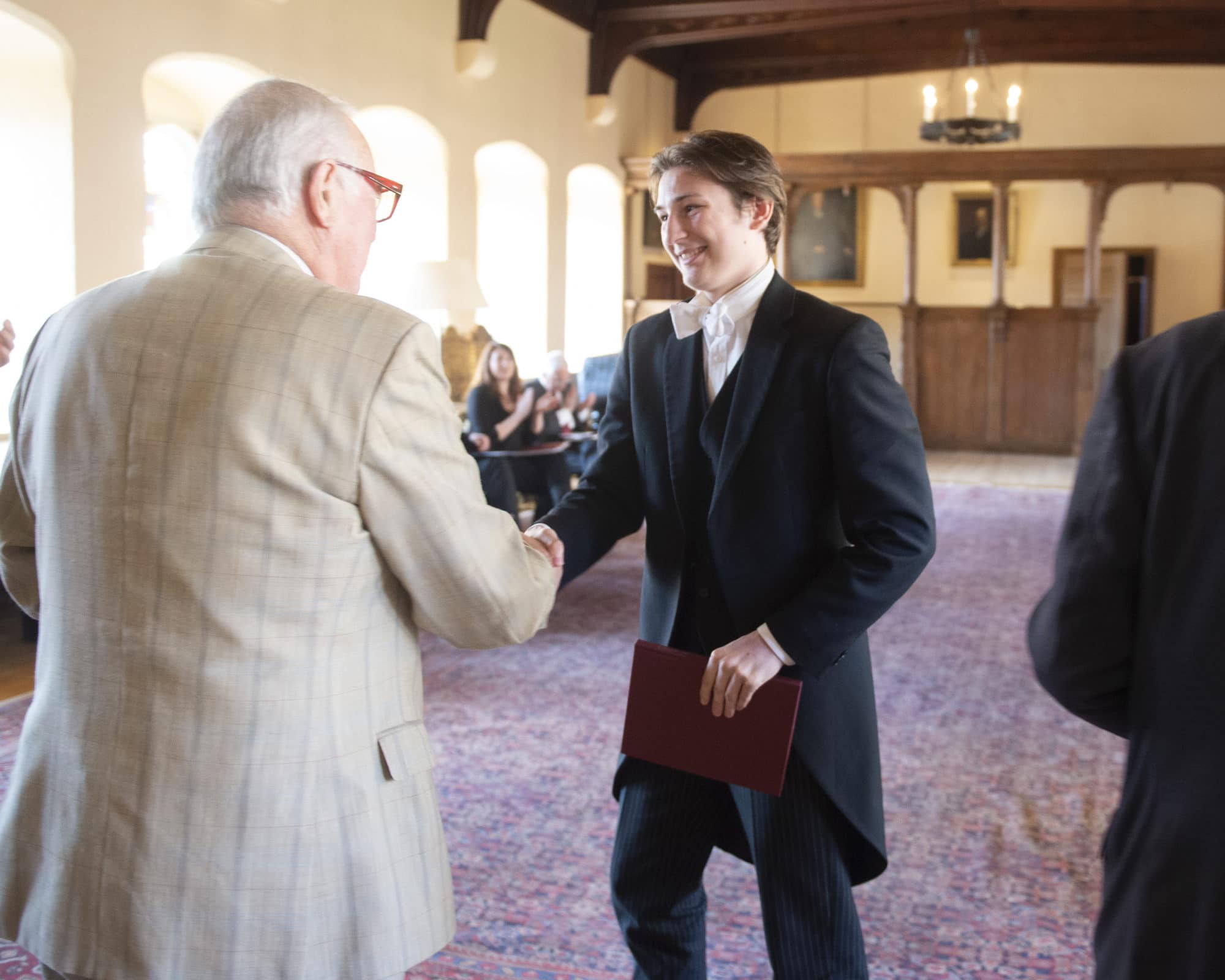 A Special Guest for Eton's Orwell Award Holders - Eton College