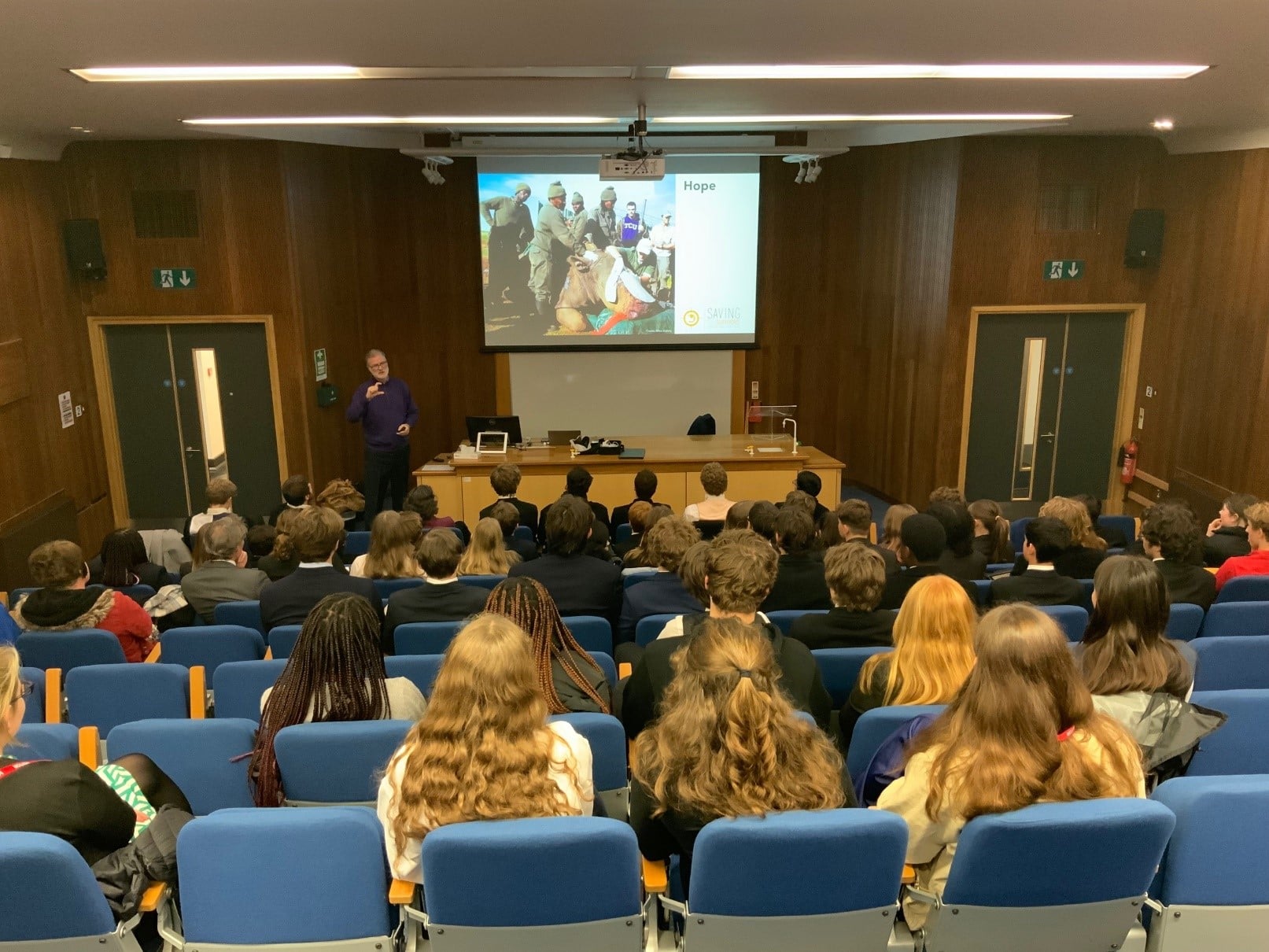 Dr Michael Slattery Speaks on the TCU Rhino Initiative - Eton College