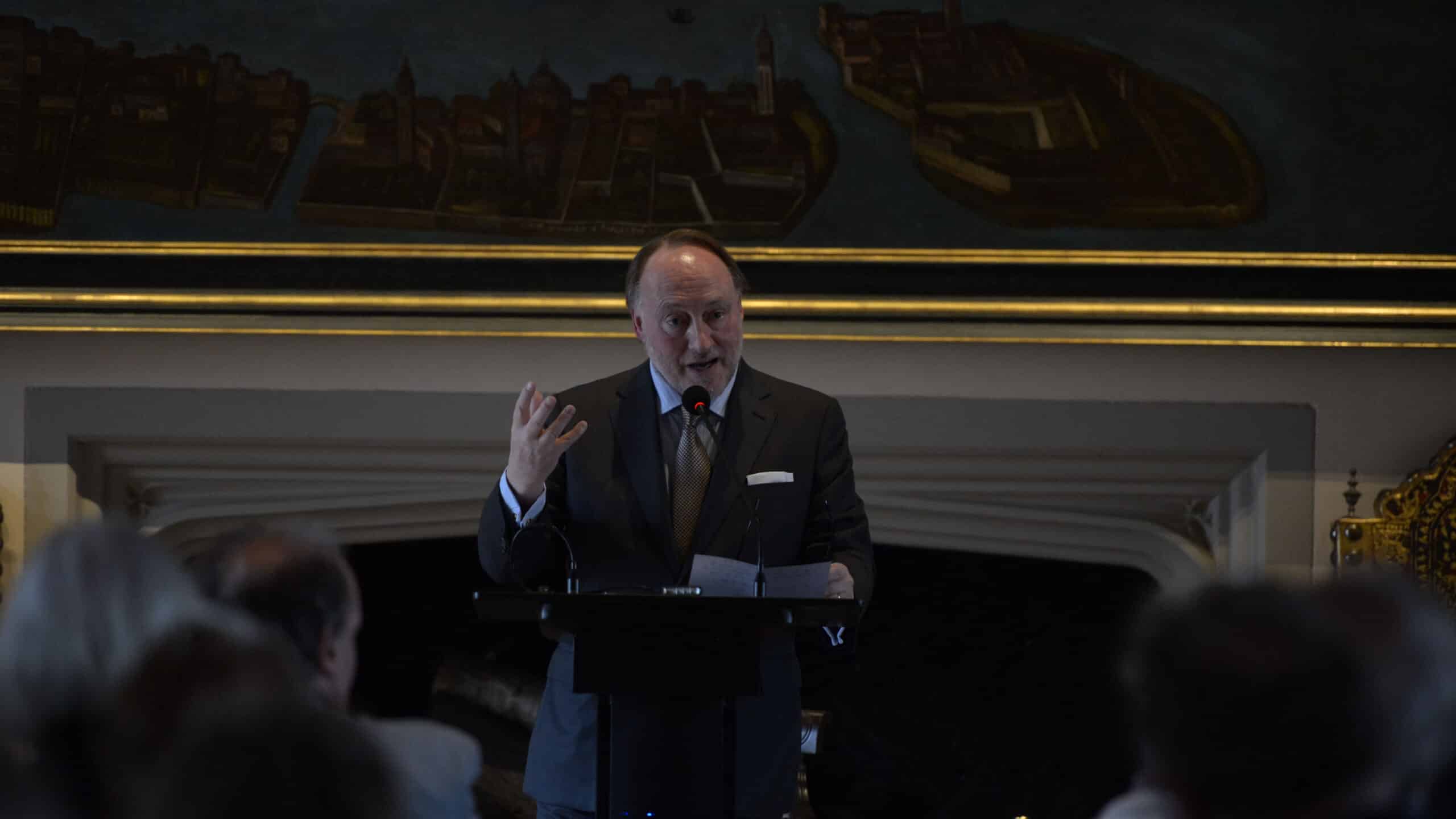 Lord Roberts Delivers Talk on George III to Henry VI Society - Eton College