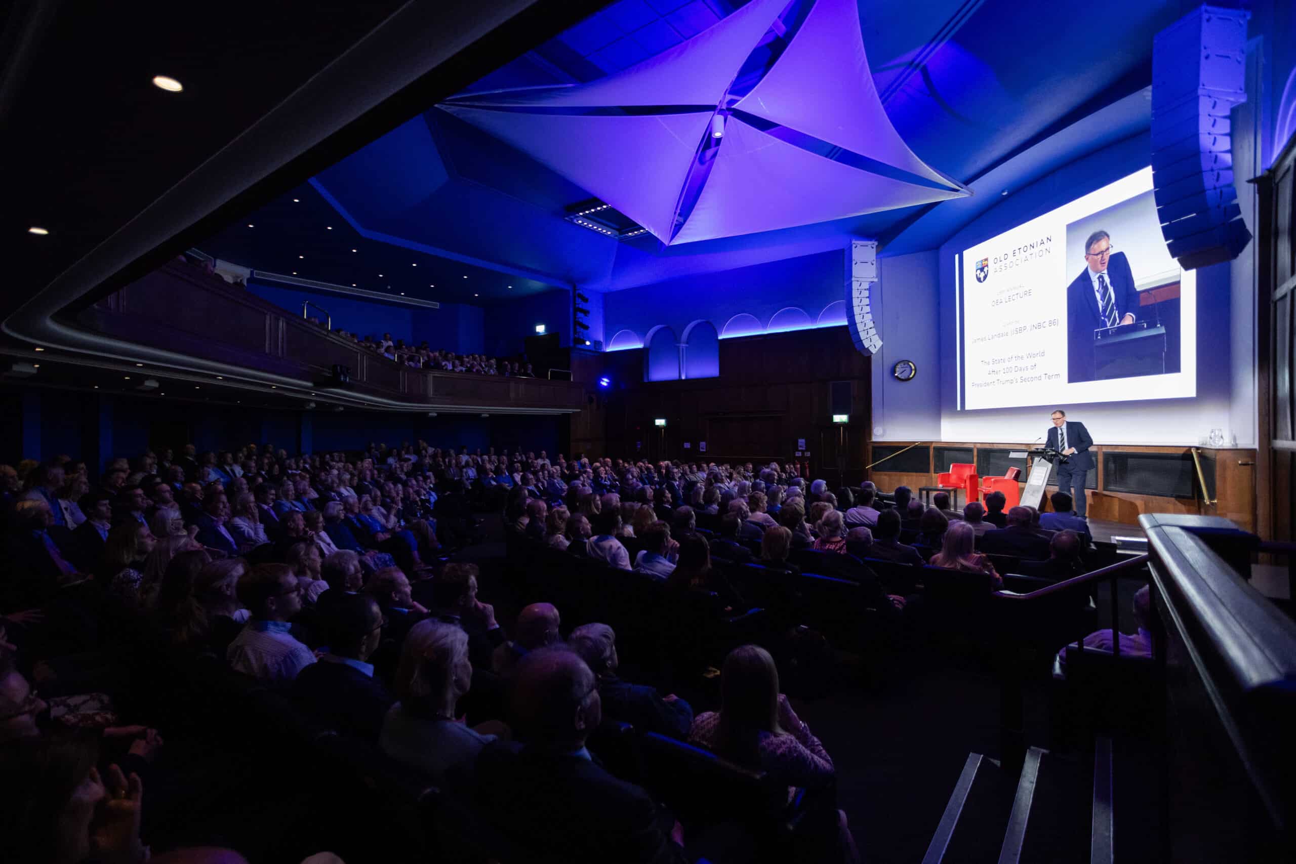 16th Annual OEA Lecture: 100 Days of President Trump - Eton College